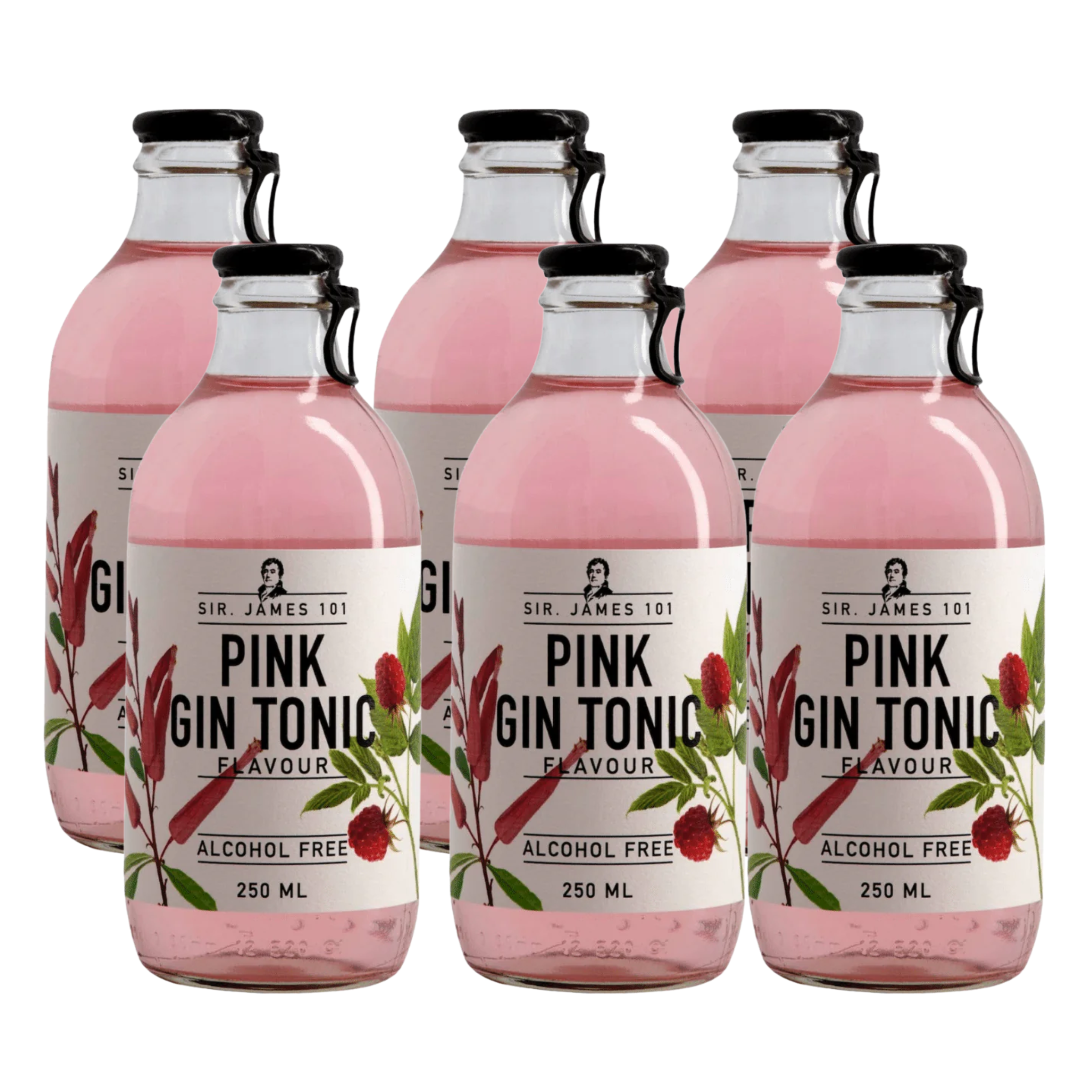 Sir. James 101 Alcohol-Free Pink Gin & Tonic | 6-pack – Better Rhodes