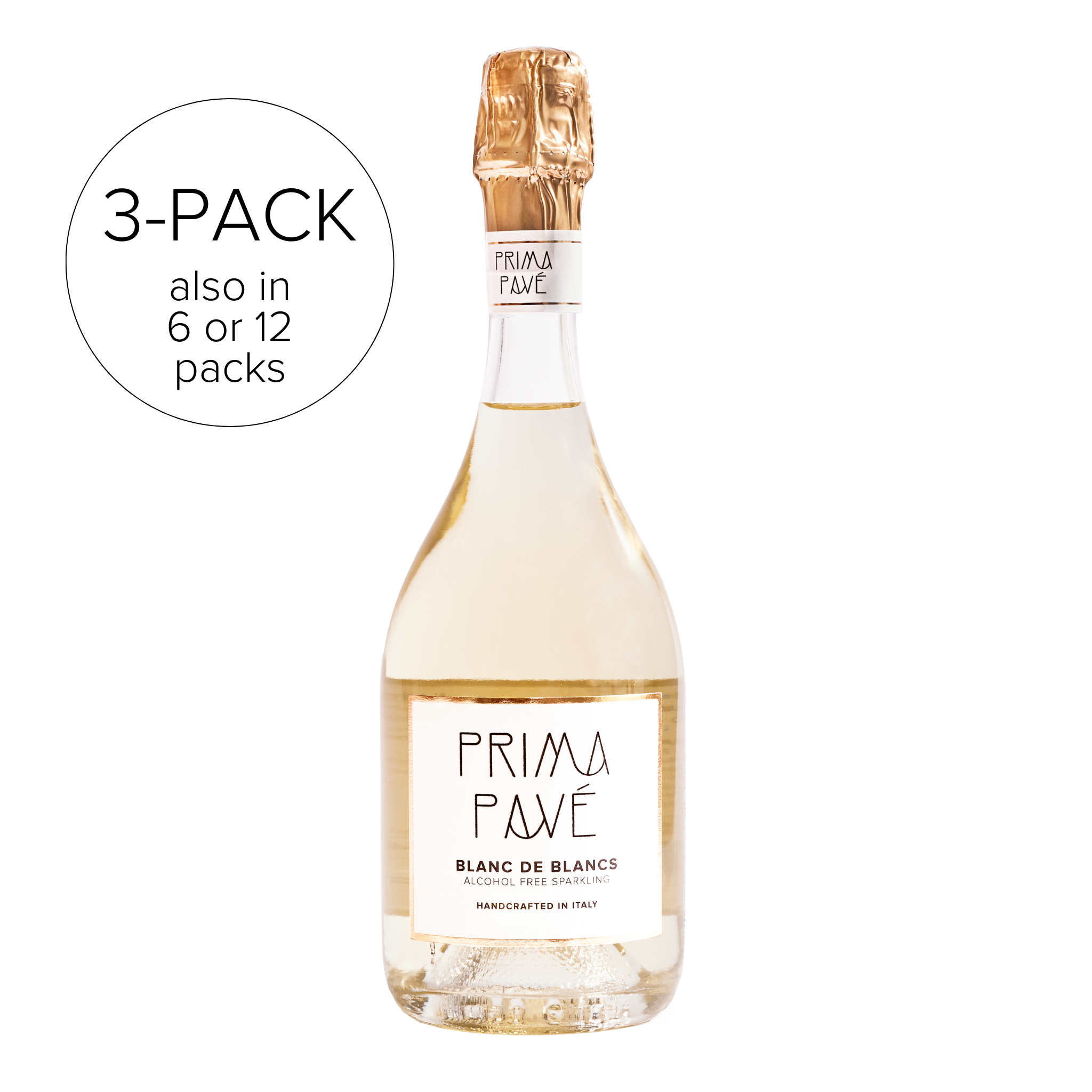 Prima Pavé Blanc de Blancs Non-Alcoholic Sparkling Wine – Better Rhodes