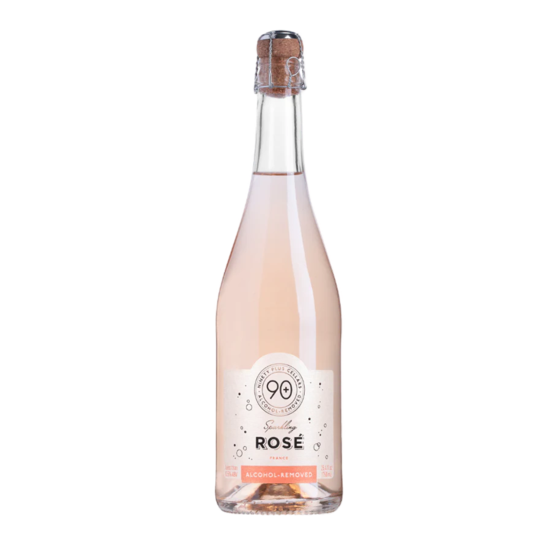 90+ Cellars Non-Alcoholic Sparkling Rosé – Better Rhodes