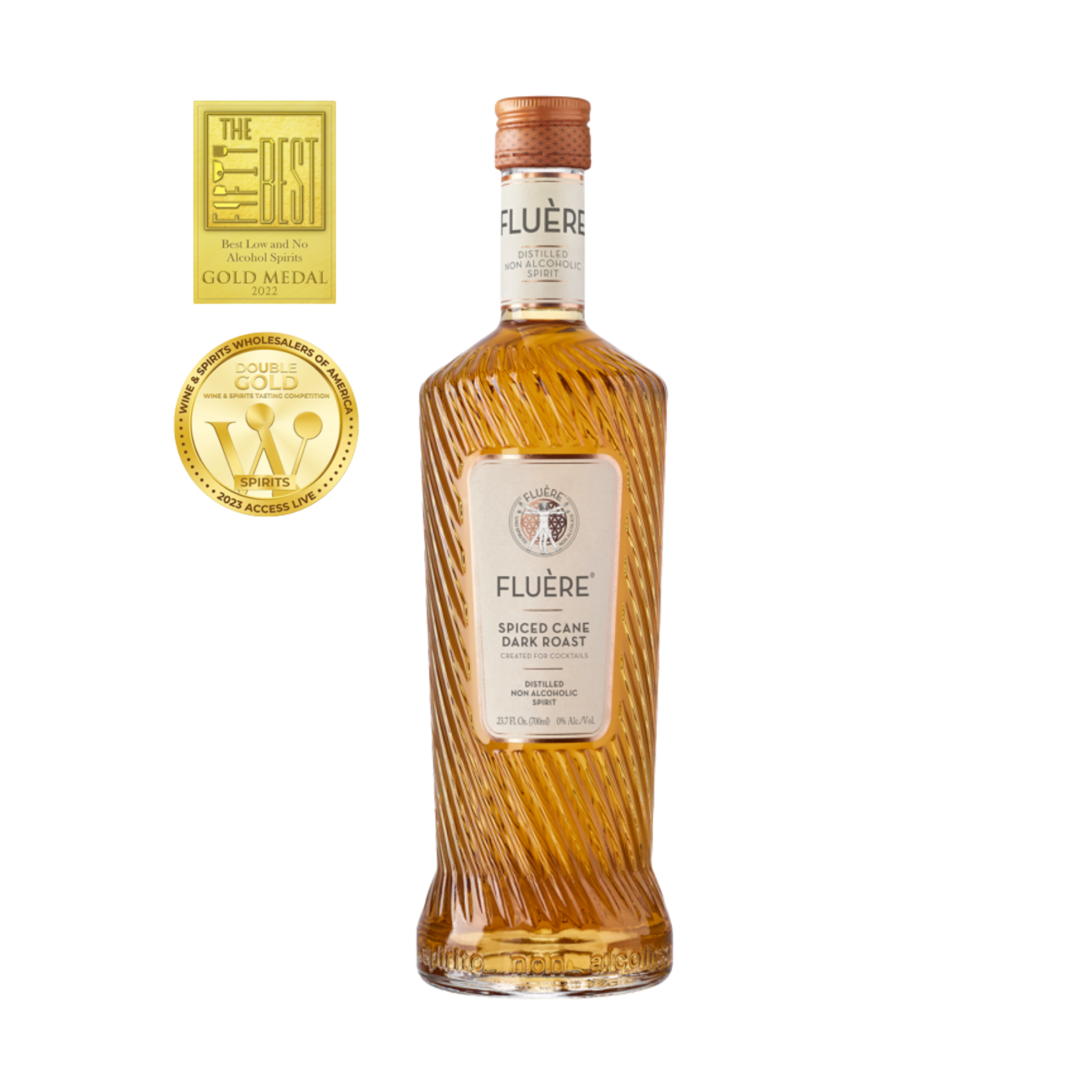 FLUÈRE Spiced Cane Dark Roast Non-Alcoholic Spiced Rum – Better Rhodes