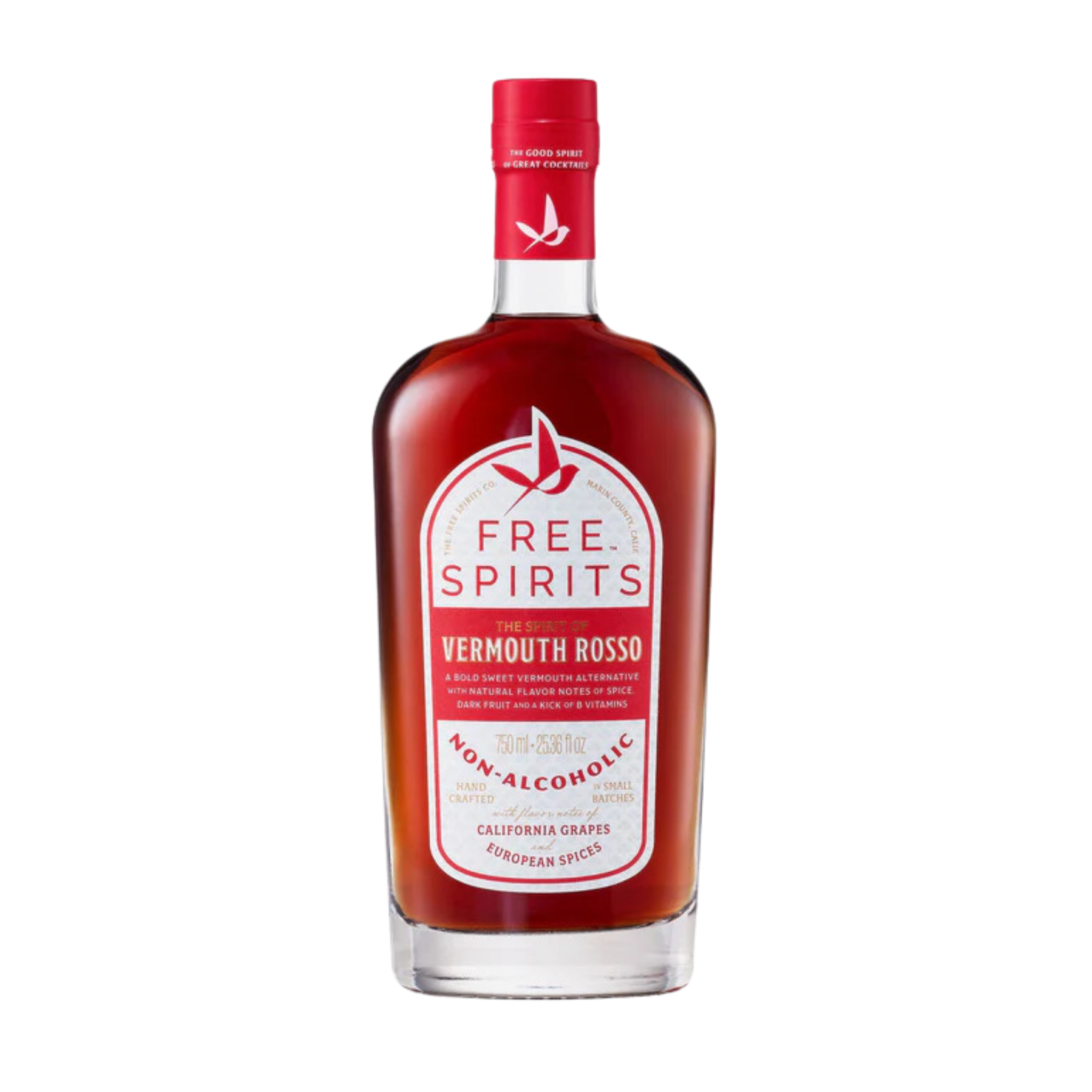 Free Spirits Non-Alcoholic The Spirit of Vermouth Rosso – Better Rhodes