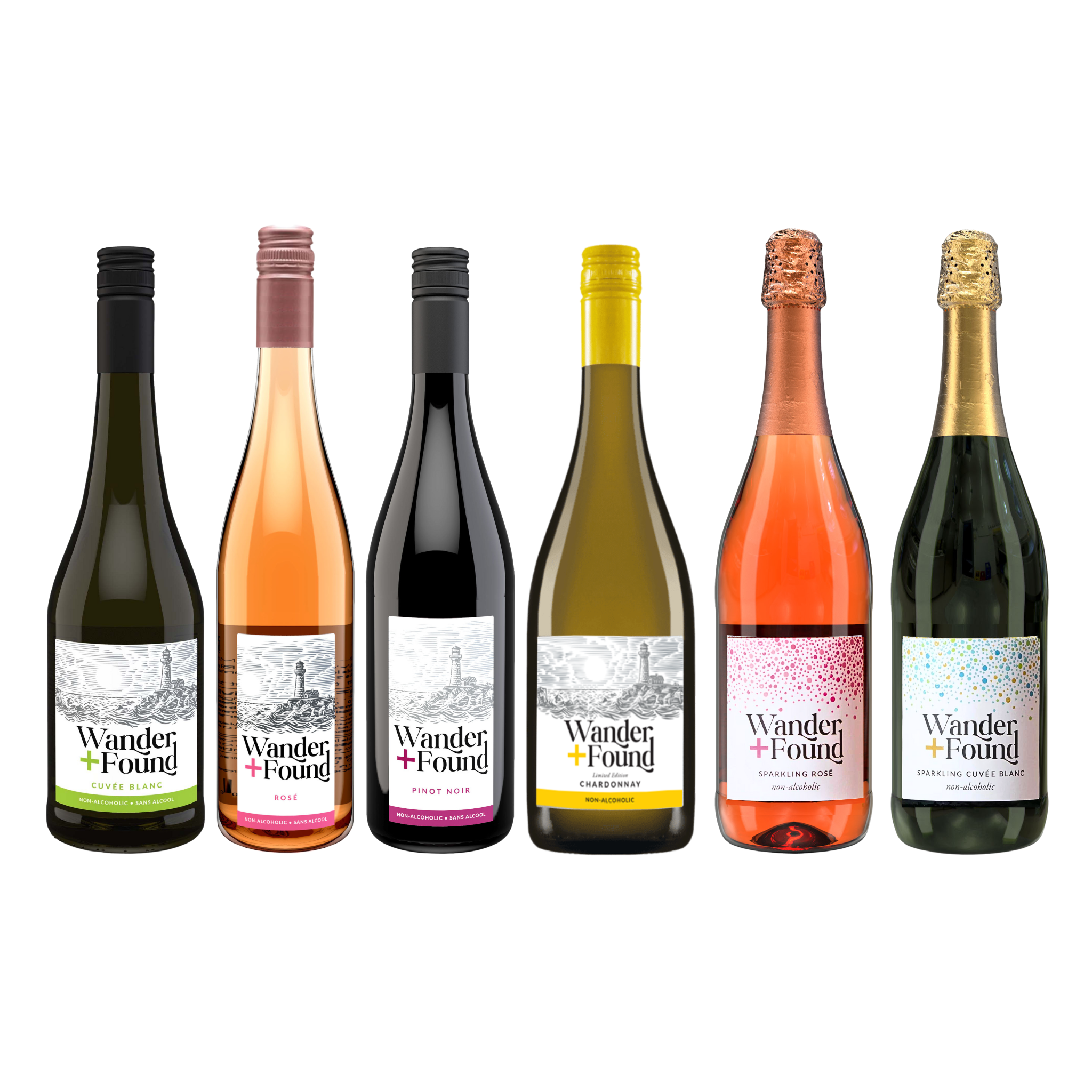 Wander + Found Non-Alcoholic Party Pack 6 – Better Rhodes