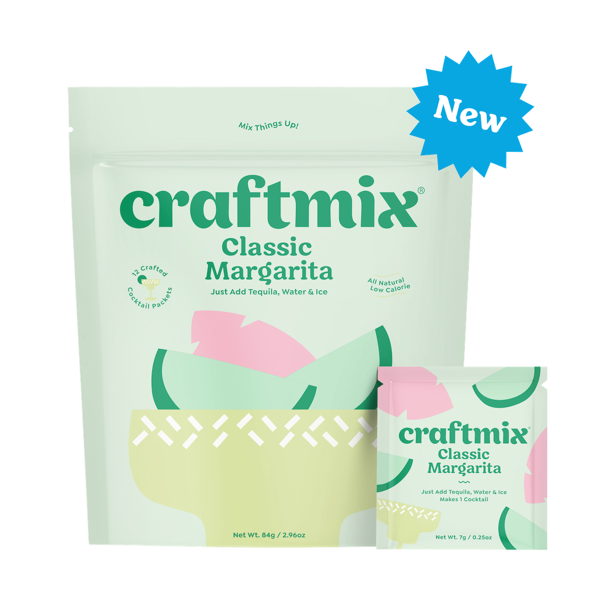 Craftmix Classic Margarita Cocktail Mix Packets | 12-pack – Better Rhodes